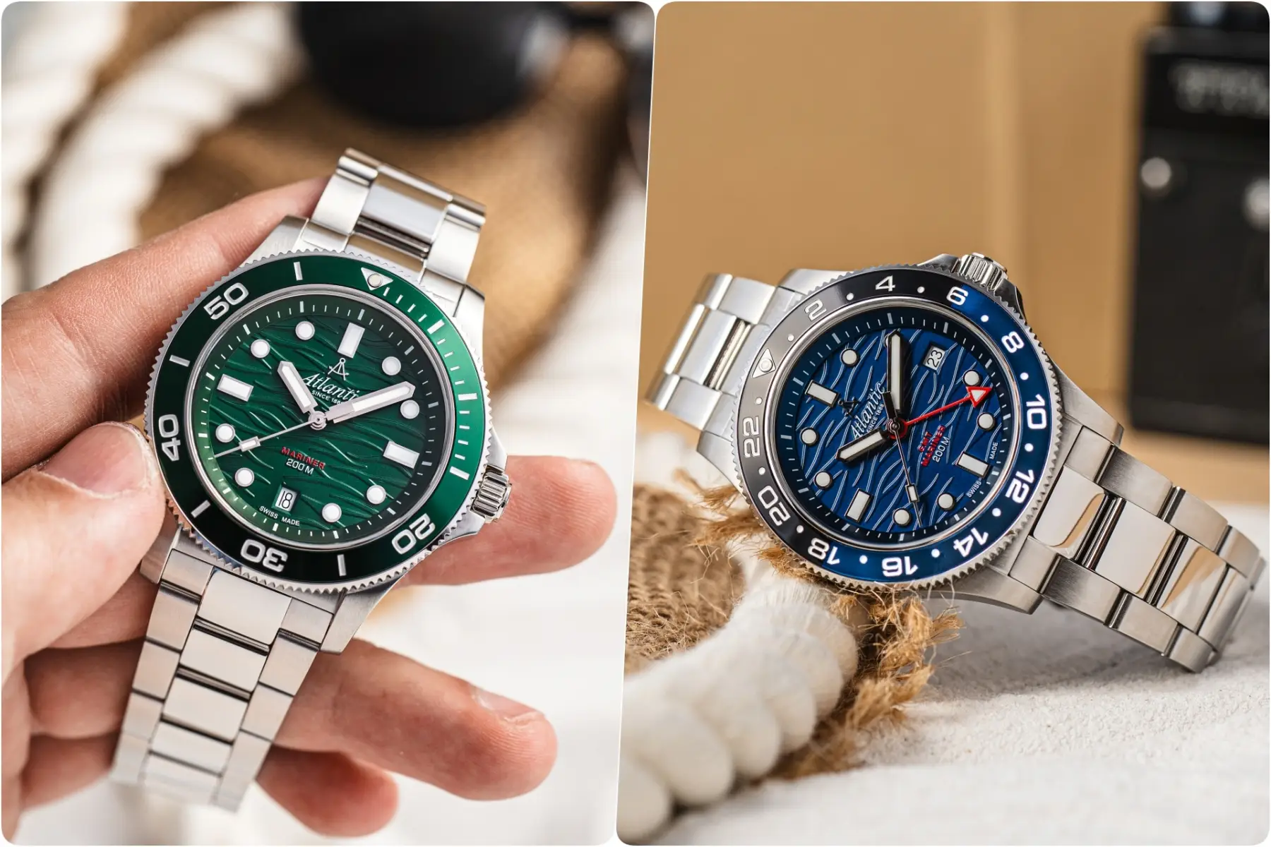 Atlantic Mariner Quartz Wave. Odświeżona kolekcja diverów, także w ...