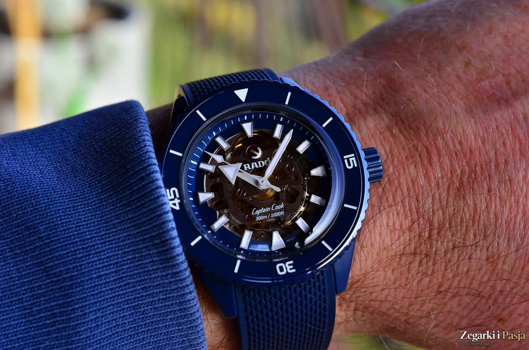 Recenzja: Rado Captain Cook High-Tech Ceramic Skeleton. Ceramika w ...
