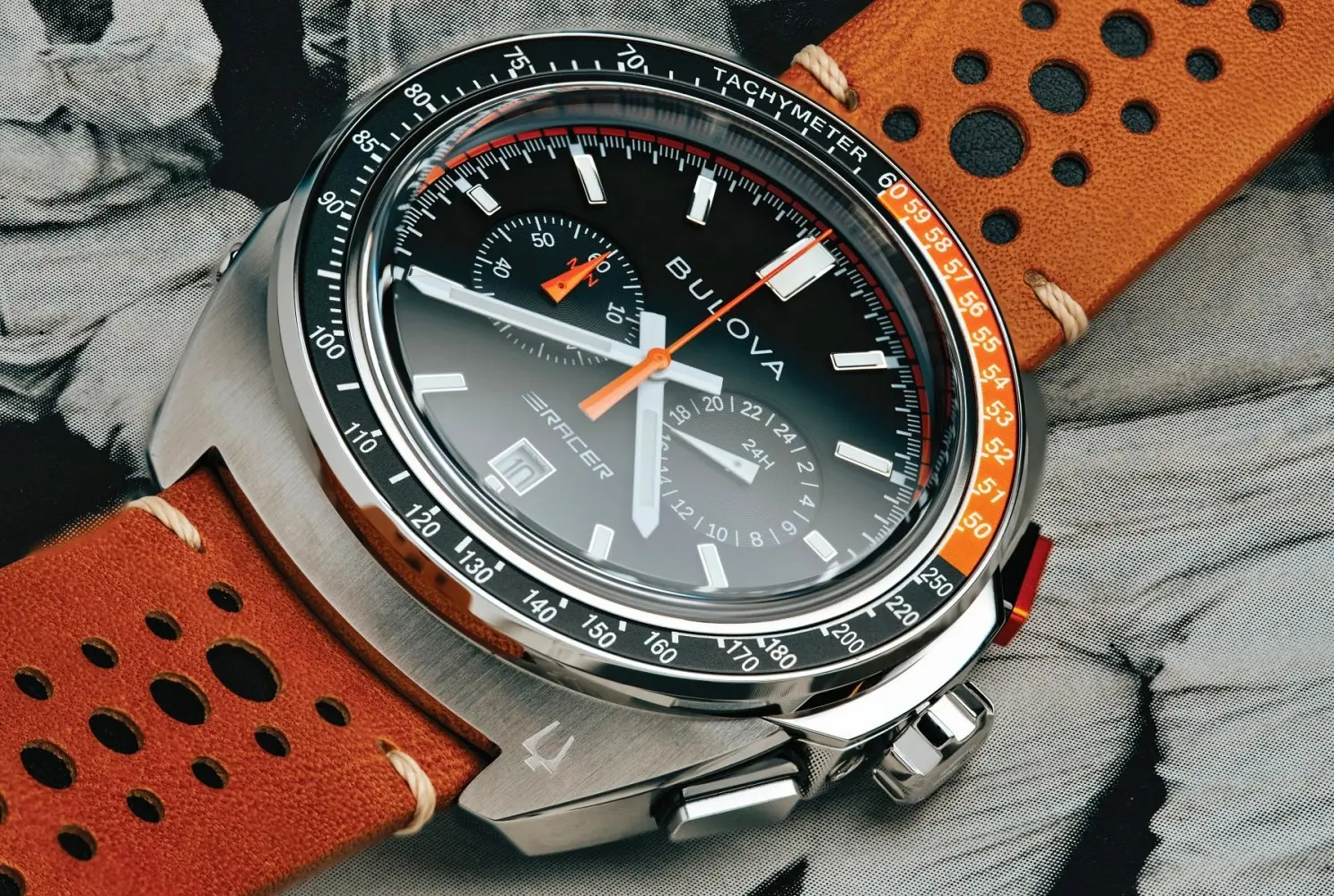 Bulova Racer Chronograph. Rasowy chronograf inspirowany sportami ...