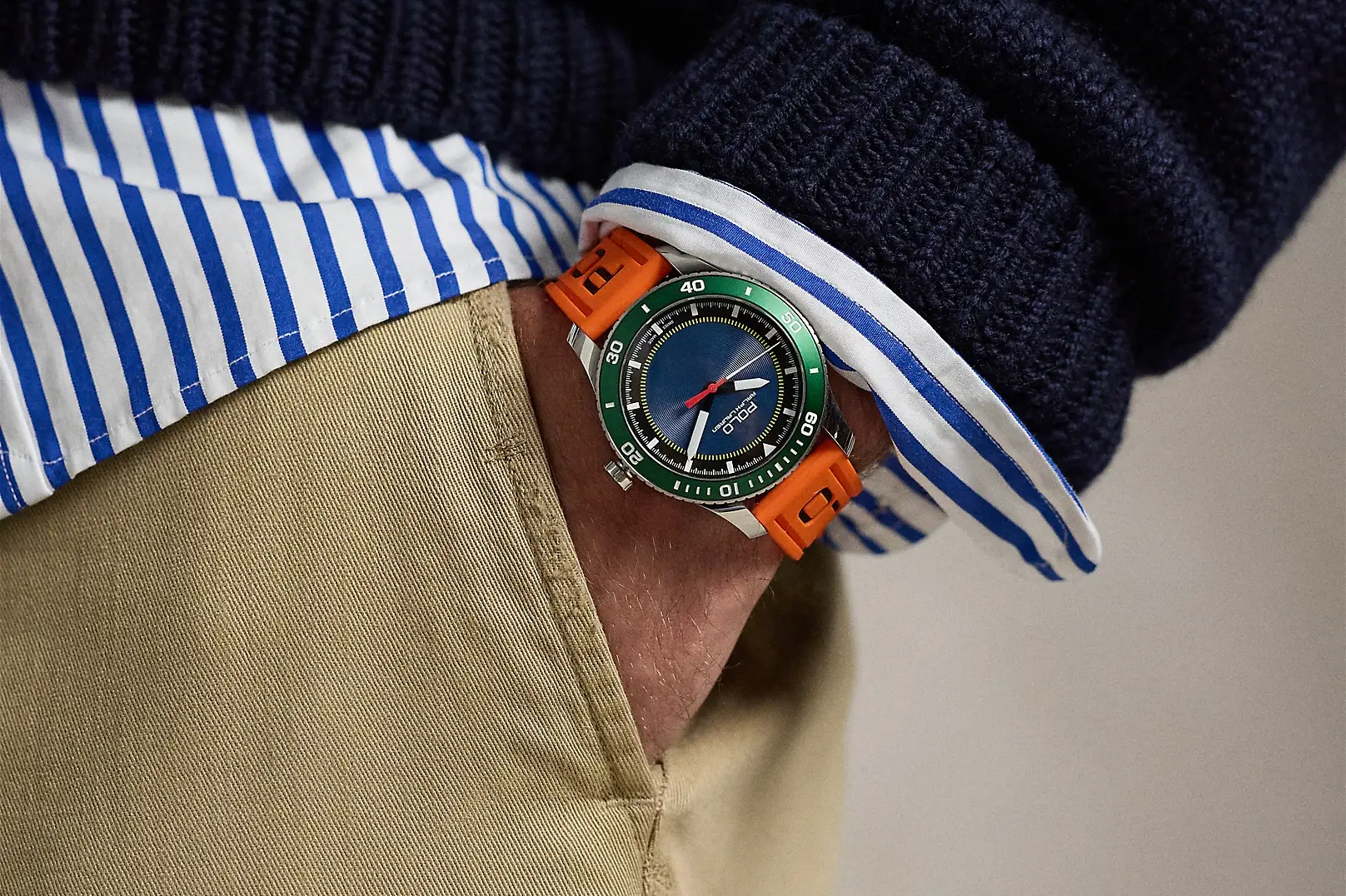 The Polo Watch Ralph Lauren w nowym wydaniu. Modnie, ale z umiarem ...