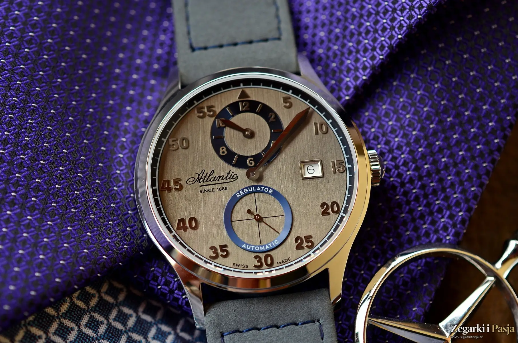 Recenzja: Atlantic Worldmaster Regulator Automatic (3 wersje ...