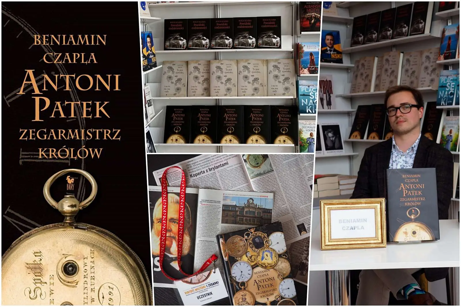 Rozmowa z Beniaminem Czaplą, autorem książki „Antoni Patek. Zegarmistrz ...