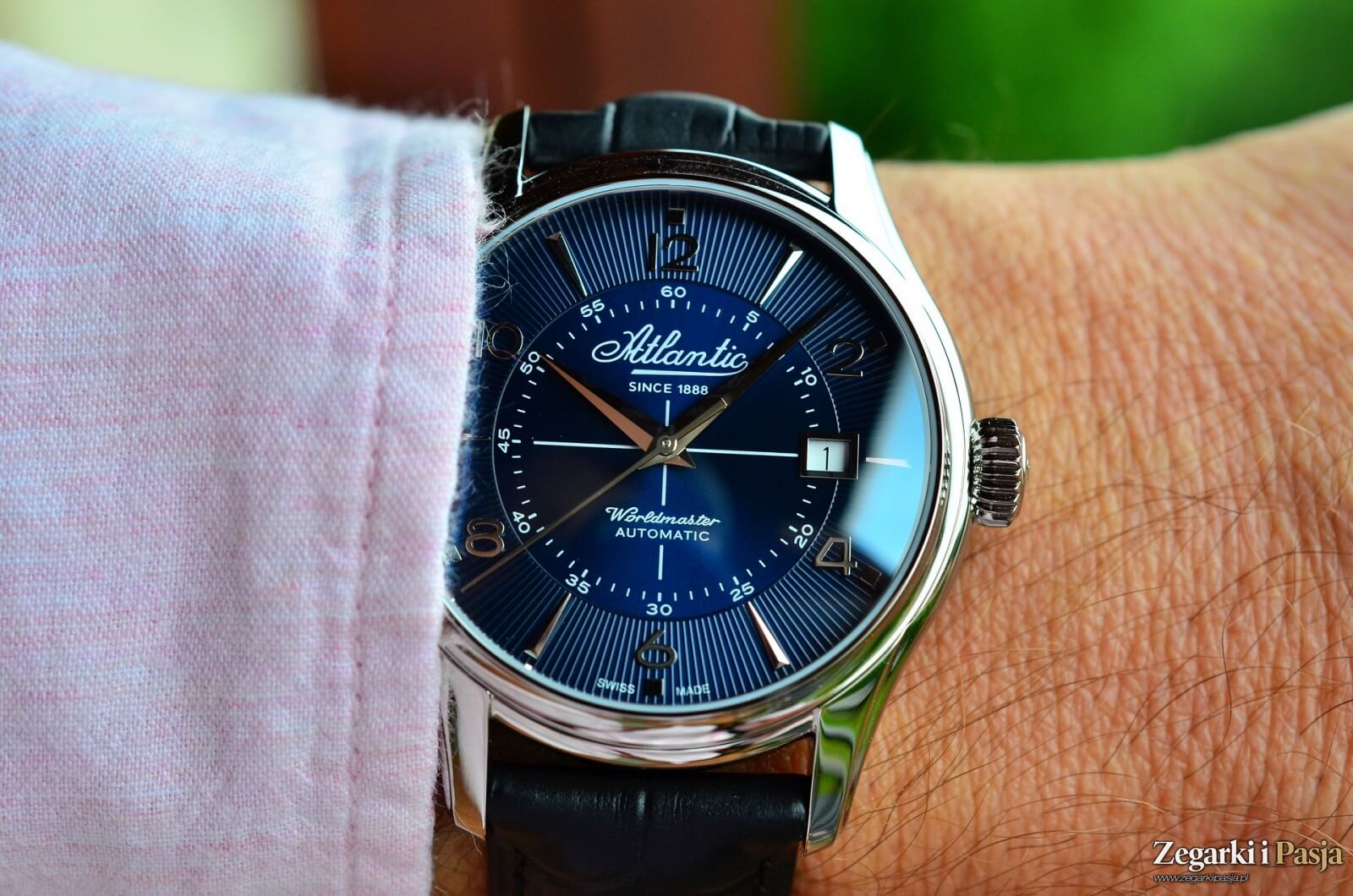Recenzja: Atlantic Worldmaster Automatic (dwie wersje kolorystyczne ...