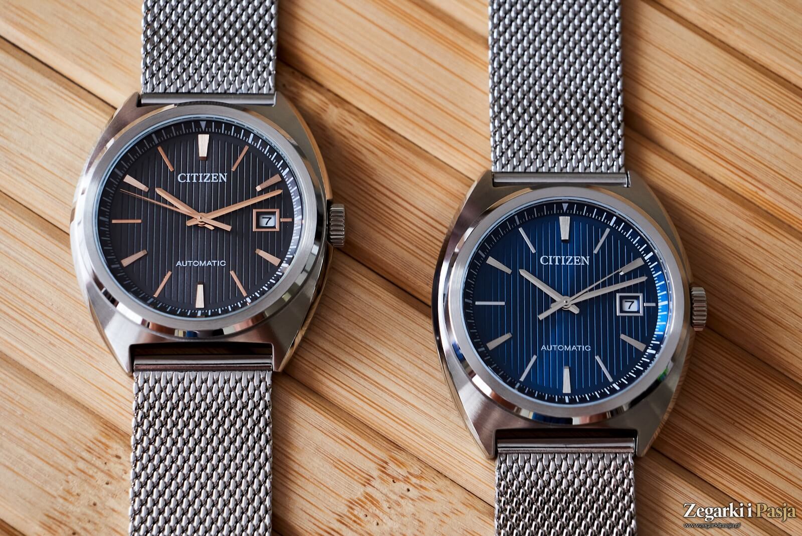 Zegarki czytelników: dwa Citizeny Automatic z serii NJ 0100 ...