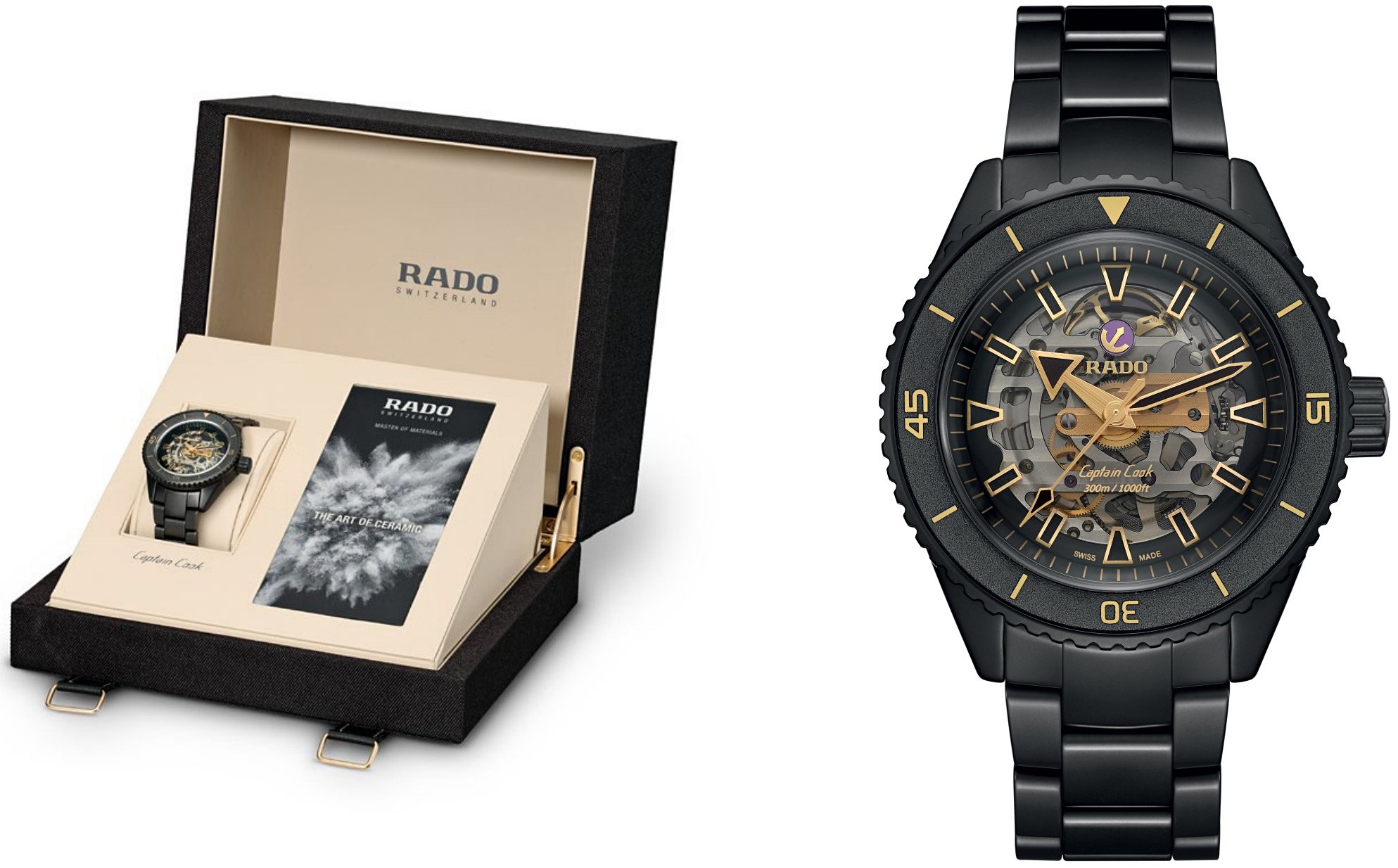 Rado Captain Cook High-Tech Ceramic Limited Edition. Zegarek ...