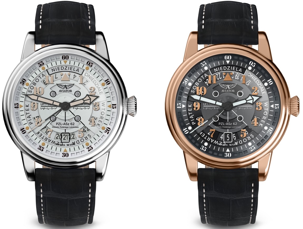 Polska edycja po raz drugi. Aviator Swiss Made Douglas Meca 41 Polish ...