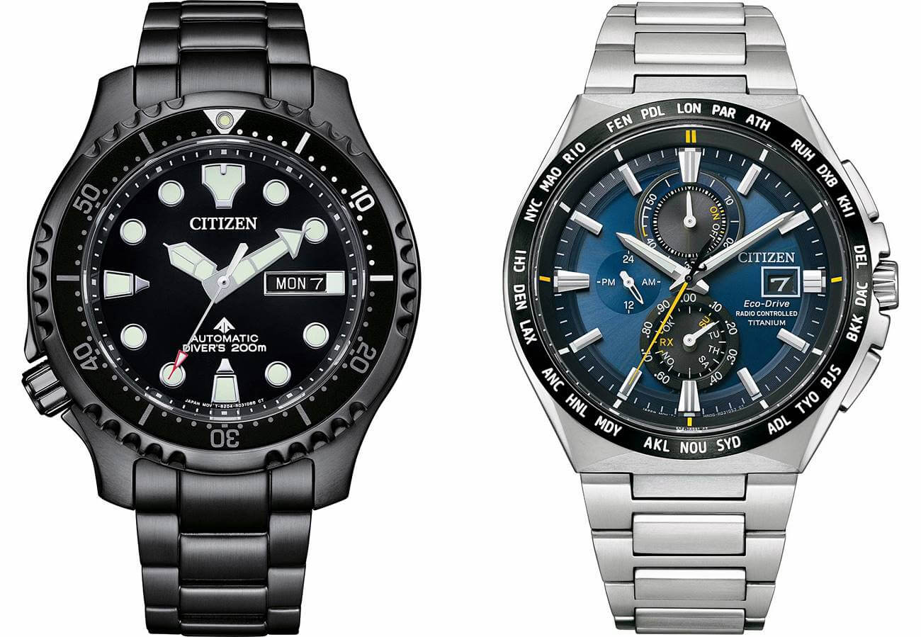 Citizen Radio Controlled World Time i Promaster ISO 200M – premiery ...