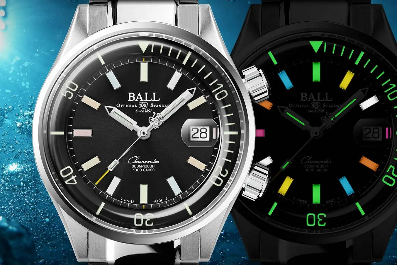 Ball Engineer Master II Diver Chronometer – podwyższona czytelność i ...