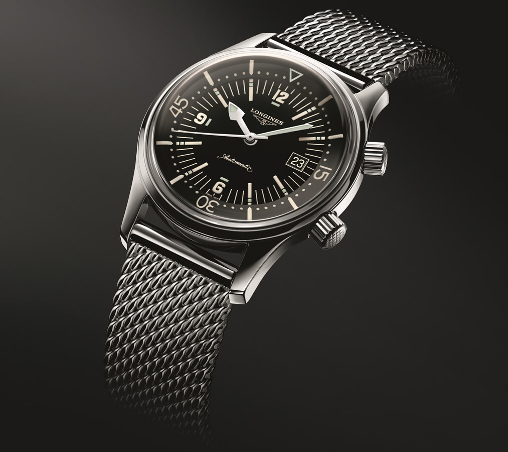 Zegarki nurkowe Longines - od Nautilius Skin Diver do Legend Diver ...