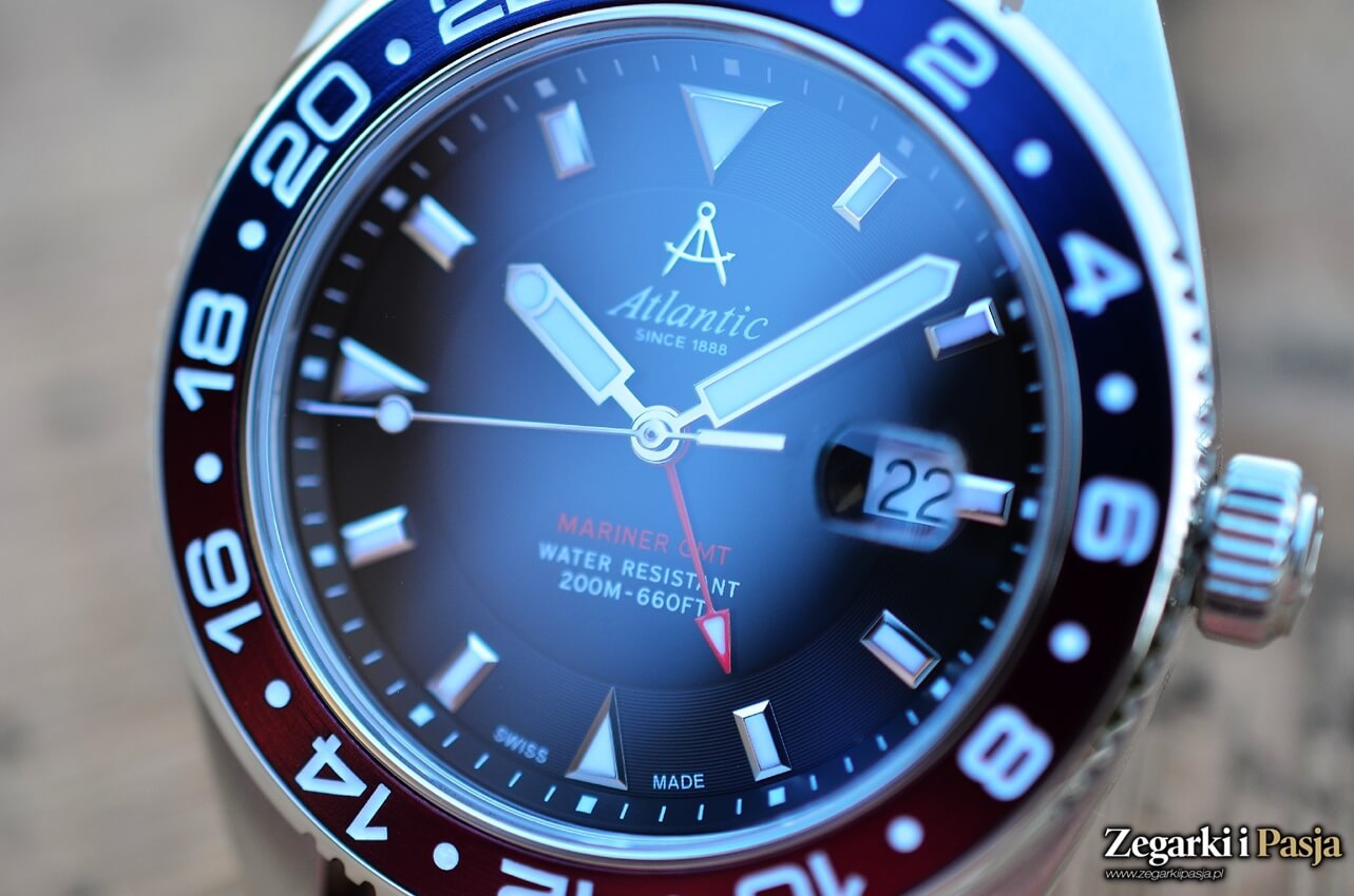 Recenzja: Atlantic Mariner GMT | Zegarkiipasja.pl
