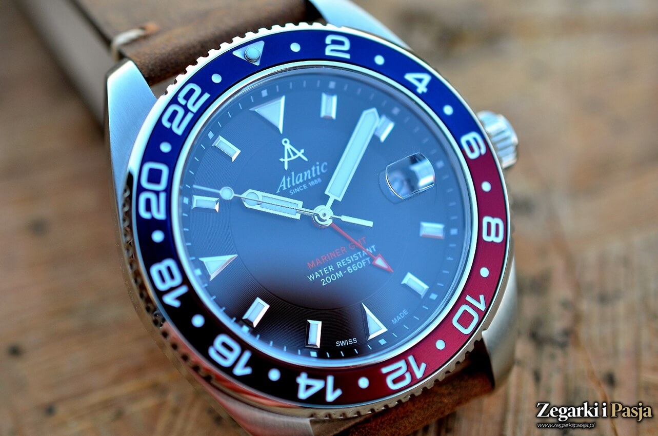 Recenzja: Atlantic Mariner GMT | Zegarkiipasja.pl