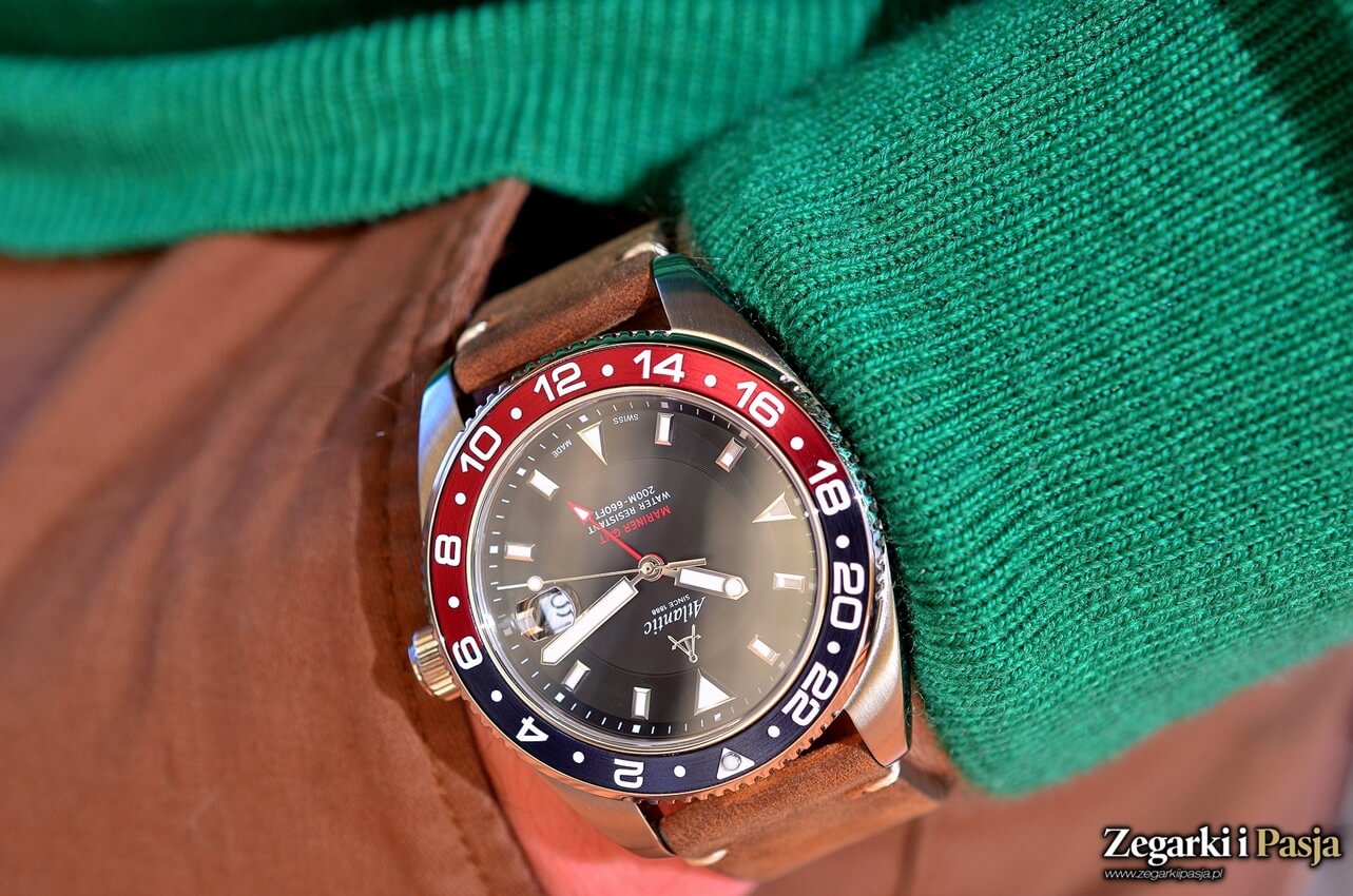 Recenzja: Atlantic Mariner GMT | Zegarkiipasja.pl
