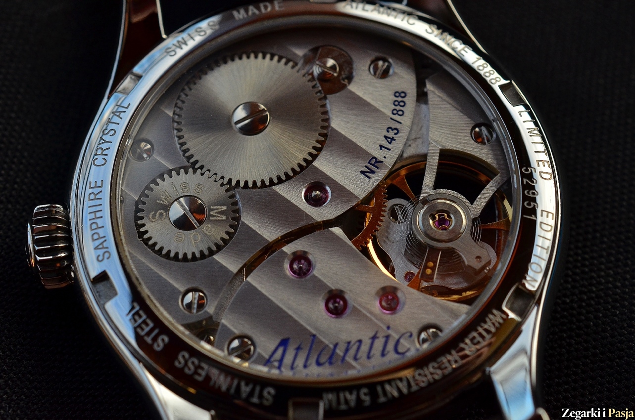 Recenzja: Atlantic Worldmaster 1888 Lusso Manufacture Mechanical Open ...