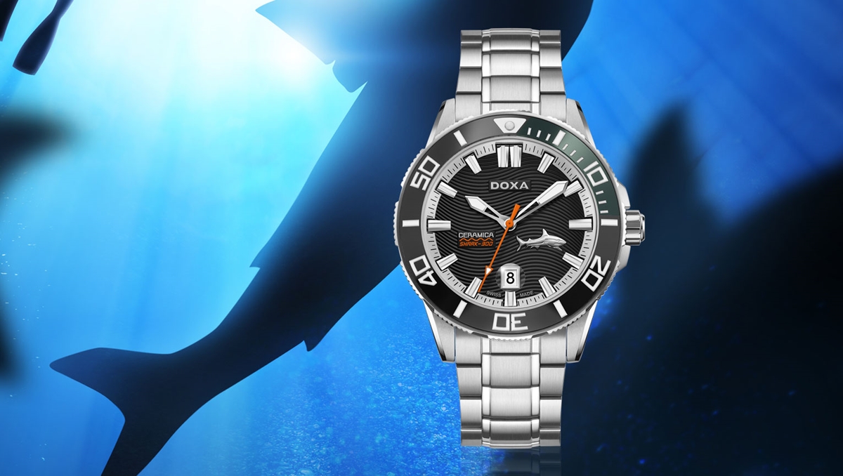 DOXA Shark 300L Ceramica - nowa kolekcja! | Zegarkiipasja.pl