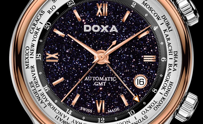 Doxa Blue Planet GMT Limited Edition | Zegarkiipasja.pl