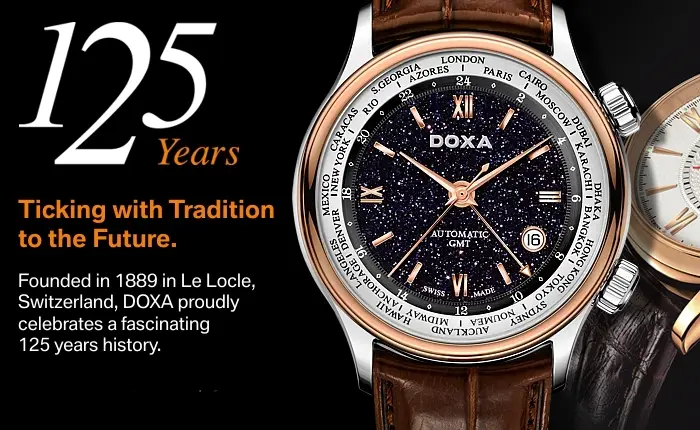Doxa - historia marki od 1889 roku | Zegarkiipasja.pl